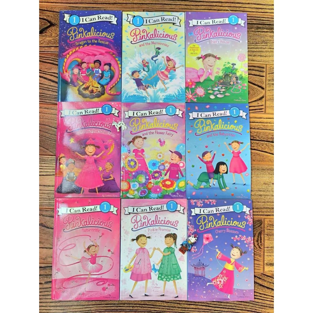 免運36冊 點讀版i Can Read系列 Pinkalicious 《粉紅控》英文分級繪本 支援小達人點讀 蝦皮購物