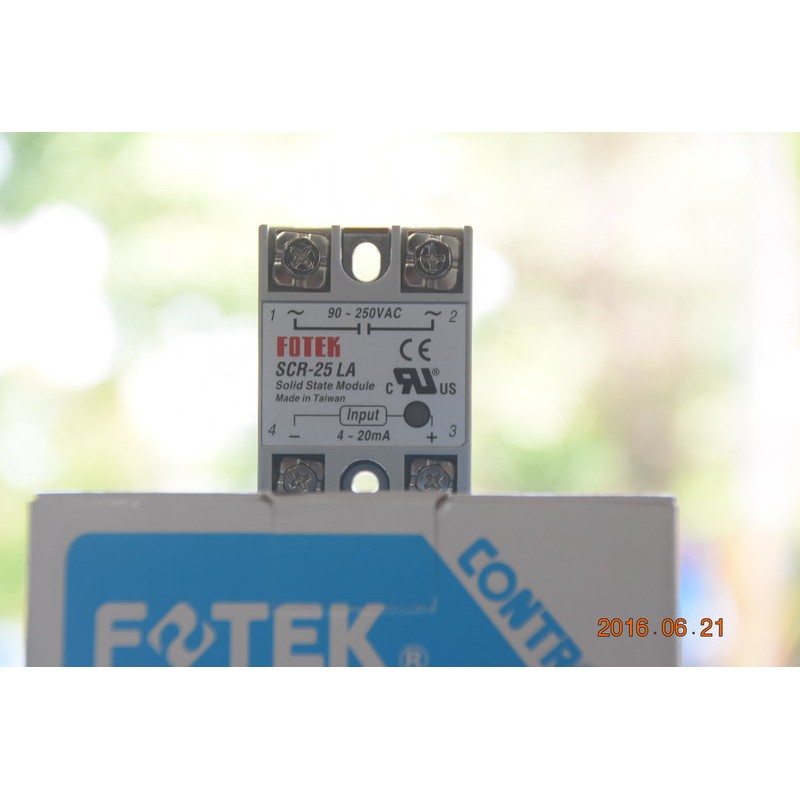 FOTEK 陽明 SCR-25LA SCR固態繼電器 線性控制型 | 蝦皮購物