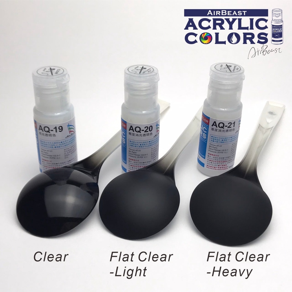 【阿魯的模型小窩】Airbeast Color 保護漆 透明亮光 透明消光 透明重消光 AQ19 AQ20 AQ21 | 蝦皮購物