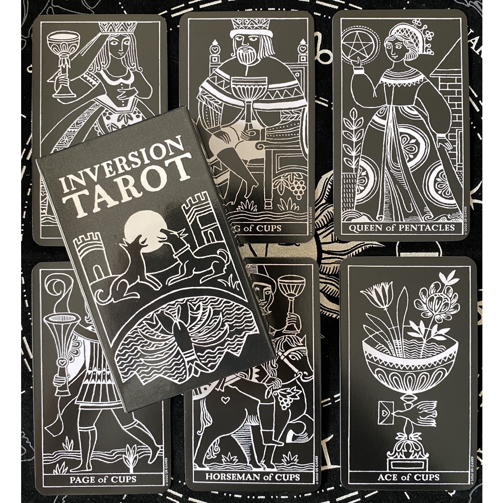 「寶時玄境」逆轉馬賽塔羅牌 Inversion Tarot英文訂製卡牌 桌遊 | 蝦皮購物