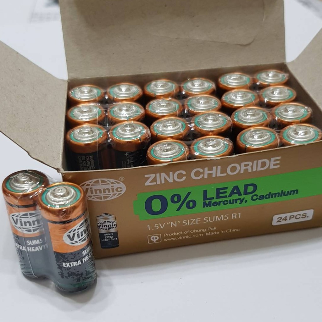 轉經輪電池 領卷💕免運 5號電池 【VINNIC】 SUM5 N Size R1 N 五型 1.5V 五號電池 | 蝦皮購物