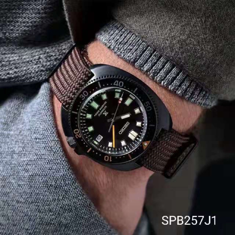 SEIKO 精工 Prospex 限量 黑潮系列 1970年潛水機械錶 (SPB257J1)-B-SK010 | 蝦皮購物