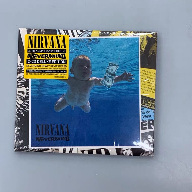神戶川.精品.現貨 涅槃樂隊 Nirvana Nevermind 30周年 豪華版 經典再版 2CD | 蝦皮購物