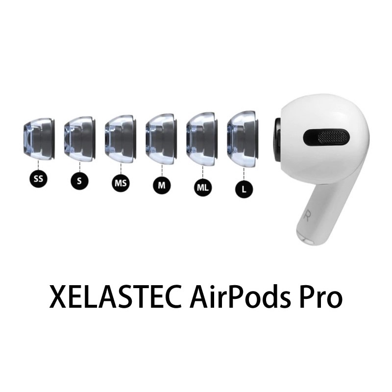 AZLA Crystal XELASTEC MAX 矽膠耳塞 Standard / TWS / AirPods Pro | 蝦皮購物