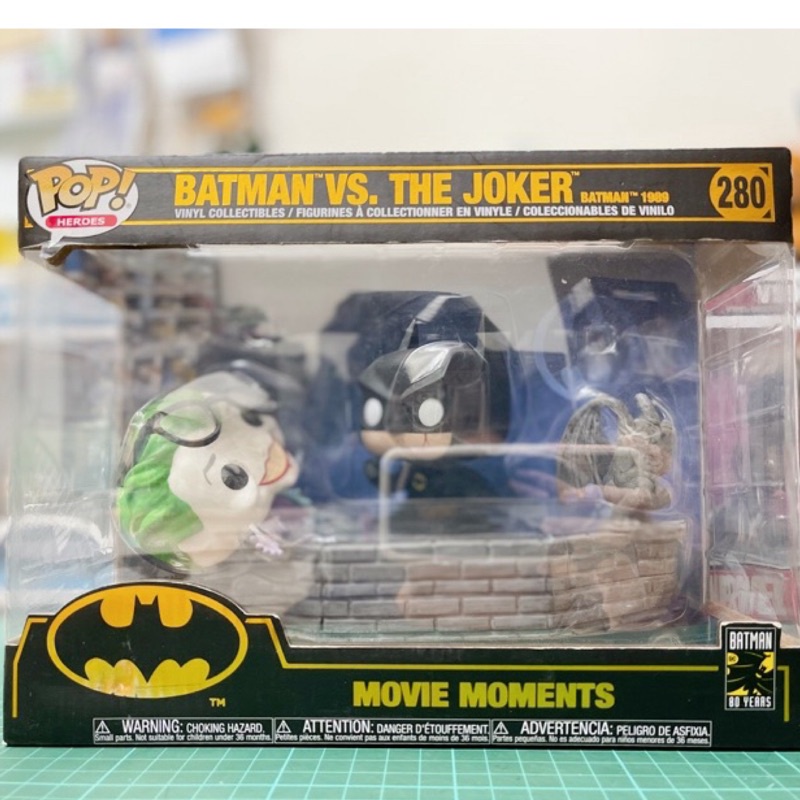 [Funko]POP!#280 DC 蝙蝠俠VS 小丑「Batman vs the joker」場景組 | 蝦皮購物