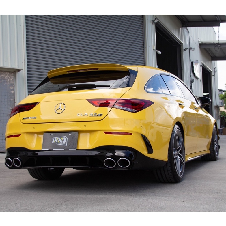 -宗蒼AUTO TUNING- 賓士 W118 C118 CLA45S 升級 ED1樣式 後下導流 亮黑 | 蝦皮購物