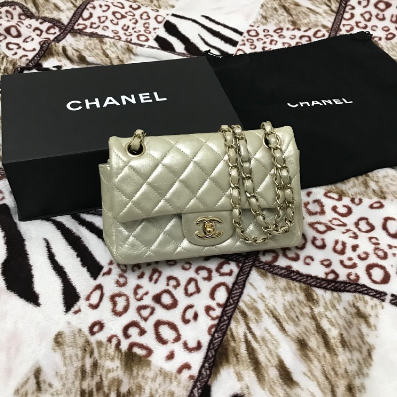 （售出）Chanel mini coco 20cm雙鍊牛皮肩背包 | 蝦皮購物