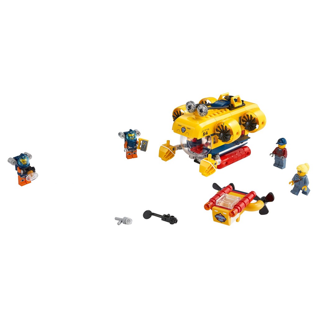 LEGO 60264 潛水艇組拆賣 二手(含四個人偶) | 蝦皮購物