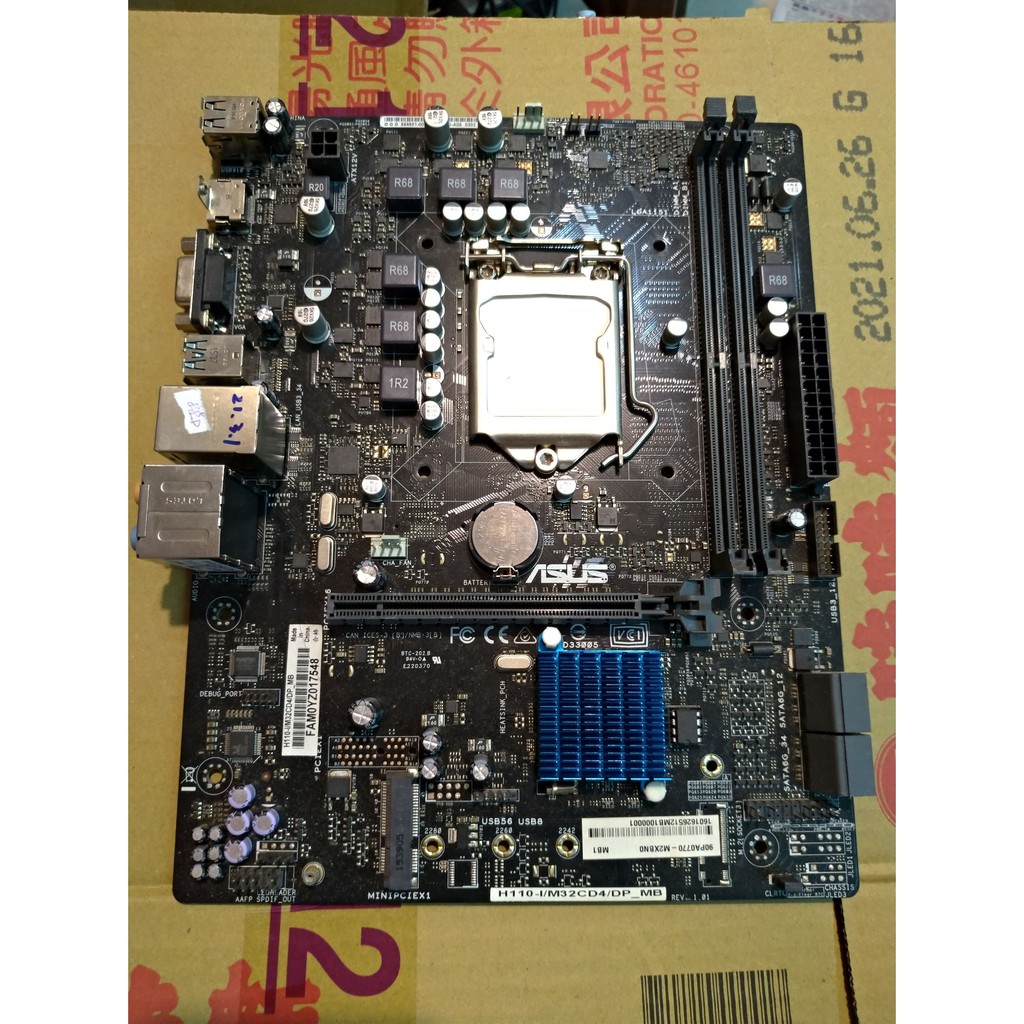 華碩 Asus H110-I/M32CD4 1151 主機板 usb3.1 | 蝦皮購物