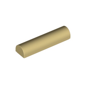 [樂磚庫] LEGO 79756 斜形 曲面型 米色 1x4x0.7 6375672 | 蝦皮購物