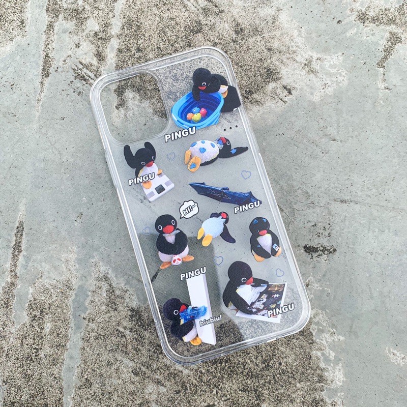 iPhone｜現貨+預購 瘋狂的Pingu 企鵝家族 可愛小眾iPhone手機殼 | 蝦皮購物