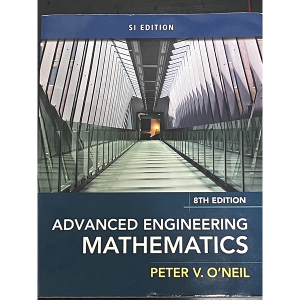 Advanced Engineering Mathematics,Sl,8th Edition 工程數學原文書 | 蝦皮購物