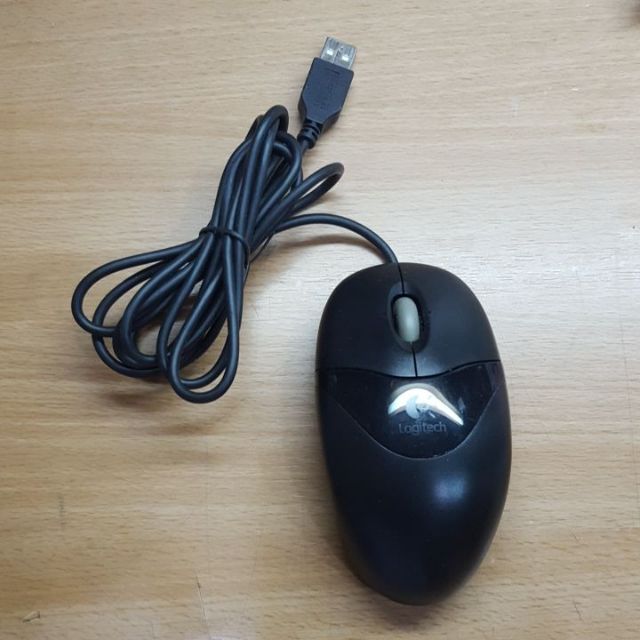 Logitech 羅技 有線滑鼠（M-BZ96C） | 蝦皮購物