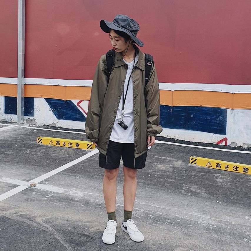 Dickies 76242 Snap Front Nylon Jacket 外套 鋪棉 教練外套 NEVERMIND | 蝦皮購物