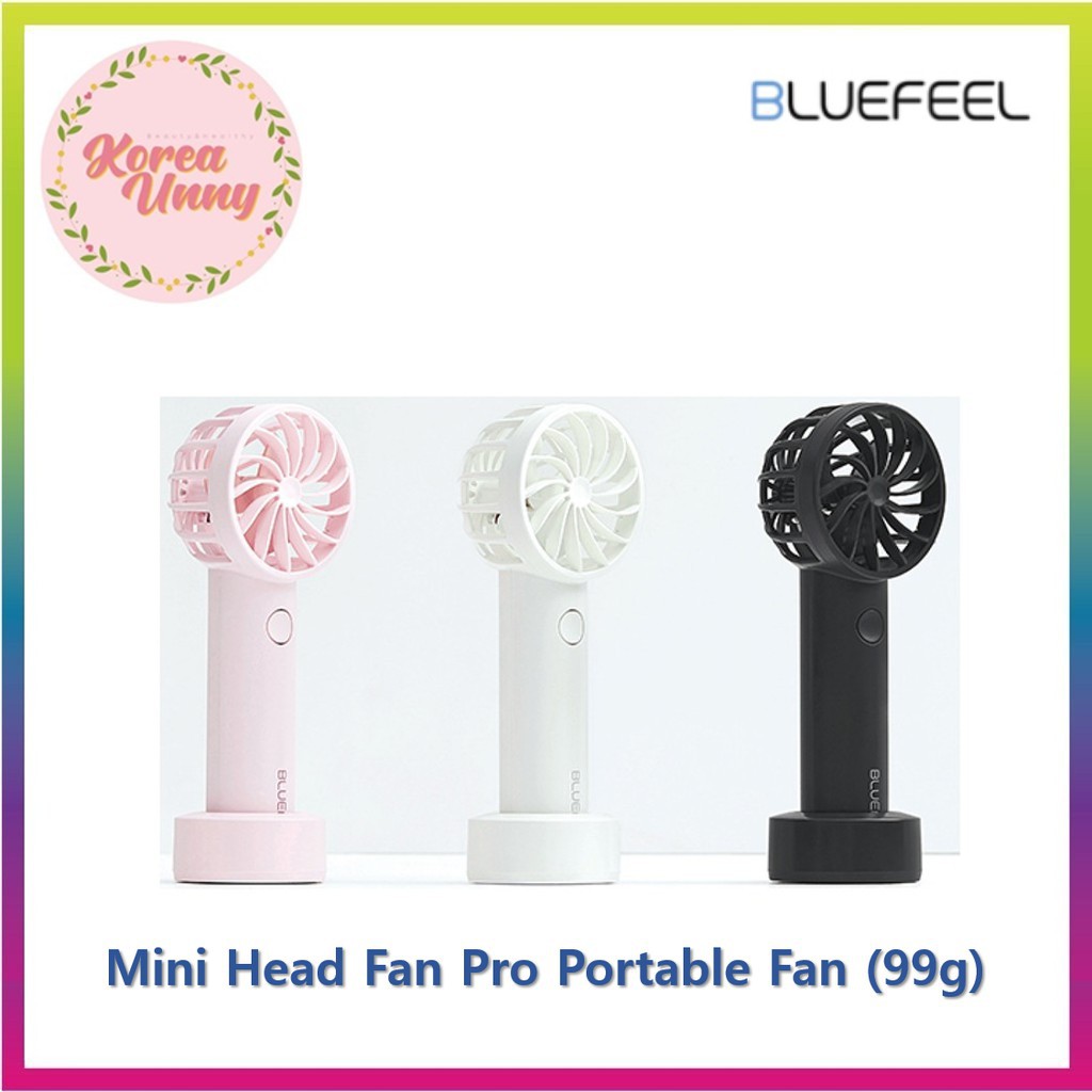 [Bluefeel] Mini Head Fan Pro Portable Fan 極輕手持強力小電風扇 (99g) | 蝦皮購物