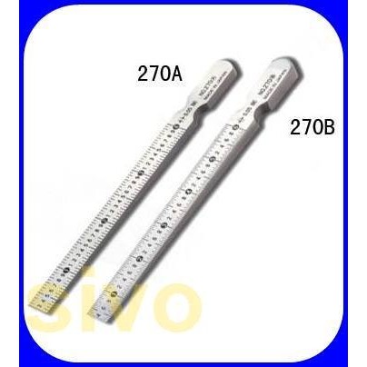 日本 SK NO.270B 管用斜度規 (扁型) 測定範圍 0.4~6mm | 蝦皮購物