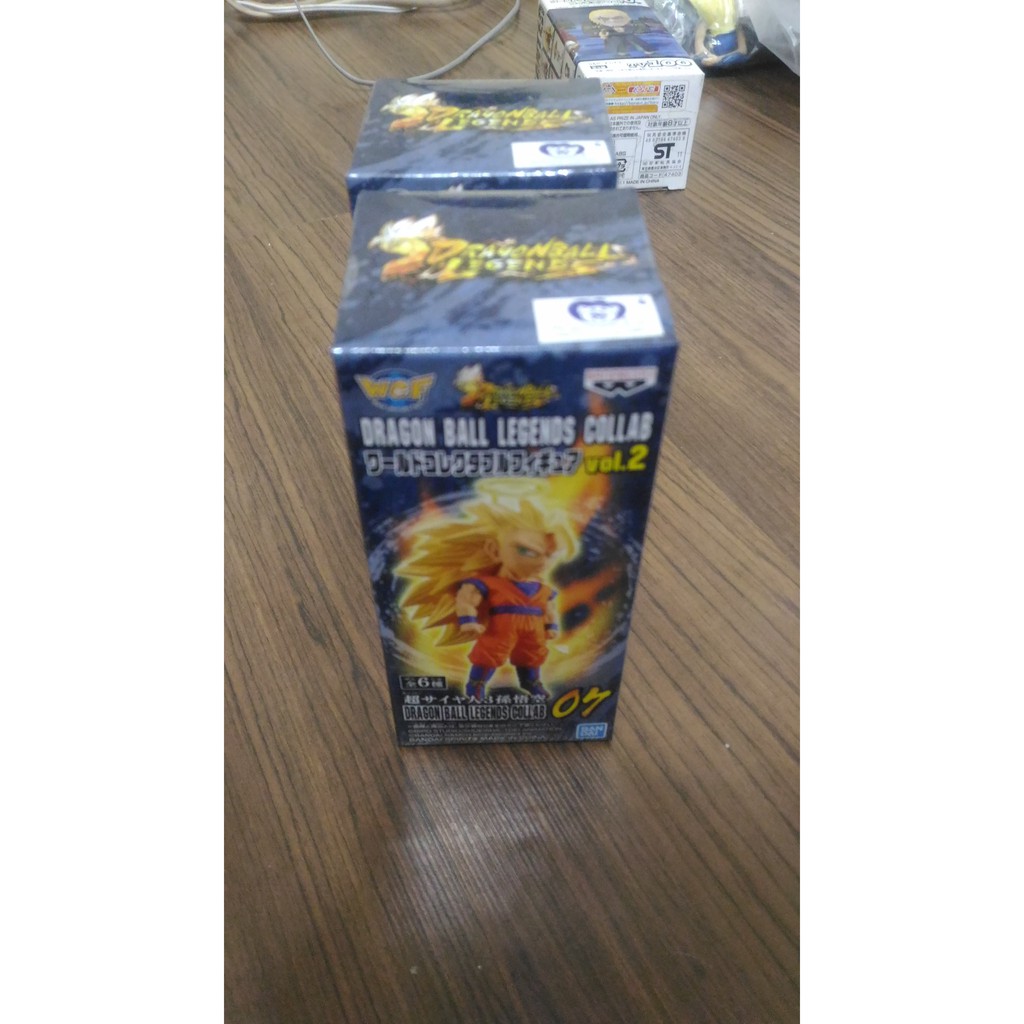 出清特價 200~日版 景品..七龍珠 WCF 激戰傳說 LEGENDS COLLAB VOL.2 超3 超三悟空 | 蝦皮購物