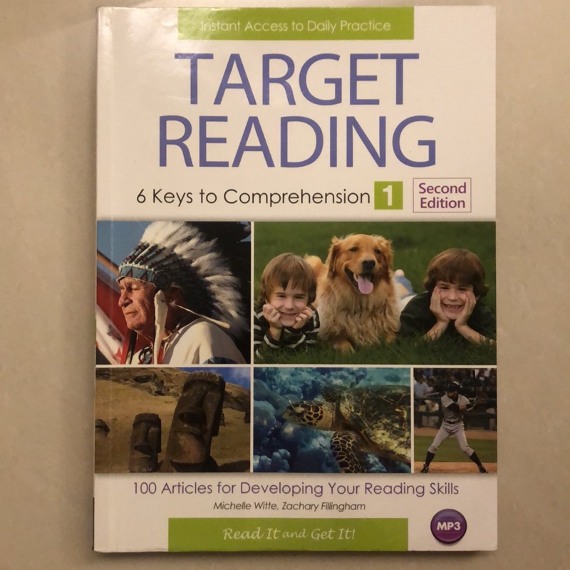 [特價出清]Target Reading 1 6 Keys to Comprehension 附解答MP3 寂天文化出版 | 蝦皮購物