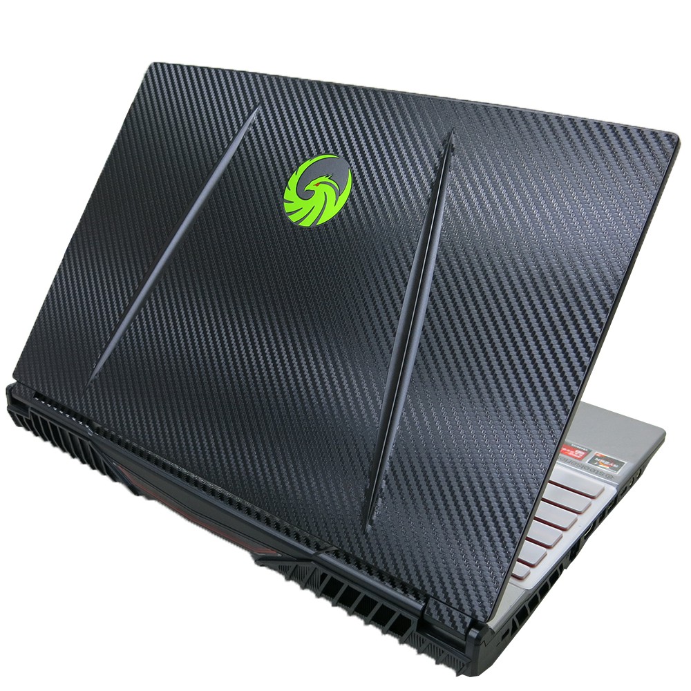 【Ezstick】MSI ALPHA 15 A3DC 黑色卡夢紋機身貼 (含上蓋貼、鍵盤週圍貼) DIY包膜 | 蝦皮購物