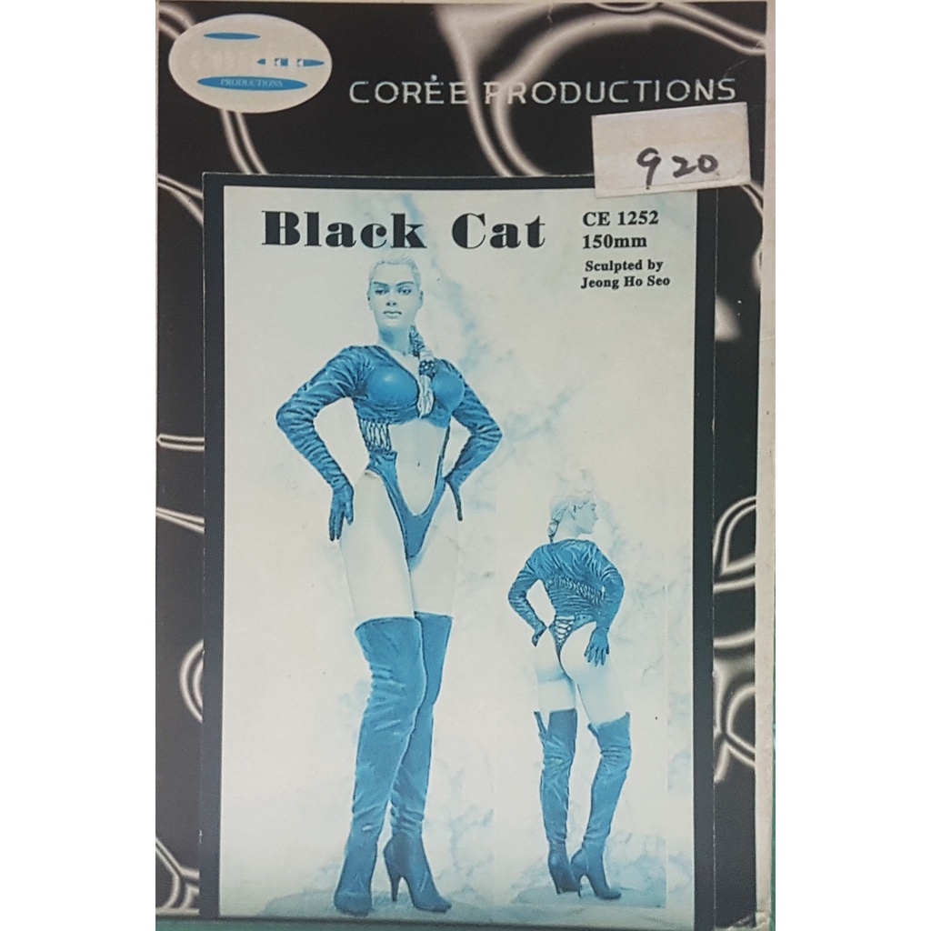 【新田模型】COREE productions Corée150mm Black Cat 黑貓 樹酯 GK | 蝦皮購物