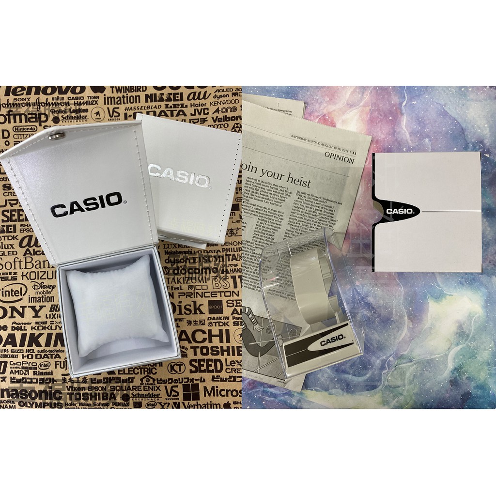 [幸福時刻]CASIO 卡西歐原廠盒子包裝 送禮加購賣場 袋子盒子，收藏，送禮必備 | 蝦皮購物