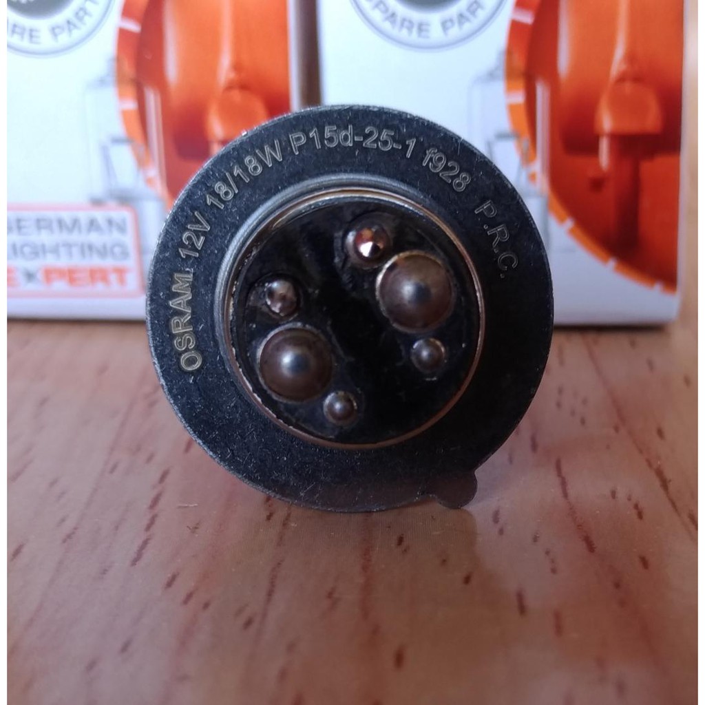 歐司朗OSRAM機車小盤大燈 62334 18/18W 62337 35/35W 62347 小登山 H6 石英燈泡 | 蝦皮購物