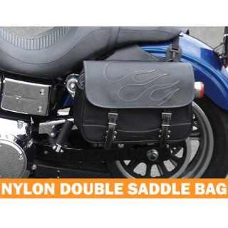 安信 | DEGNER 騎士包 NB-4FB 火焰馬鞍包 黑色 馬鞍袋 行李袋 哈雷 印地安 美式 凱旋 NB4FB | 蝦皮購物