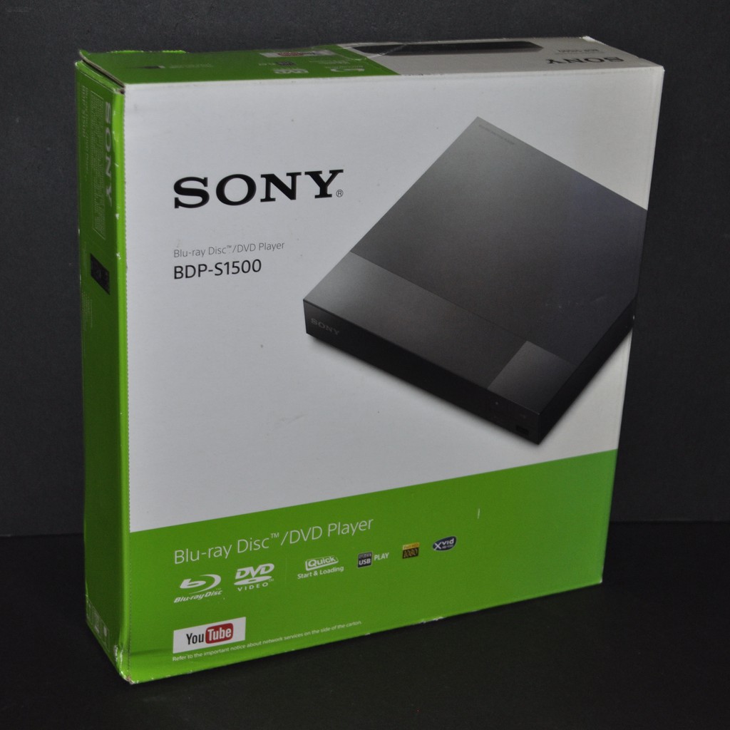 全新 SONY 藍光 / DVD 播放器 BDP-S1500 (Blu-ray Disk / DVD Player) | 蝦皮購物