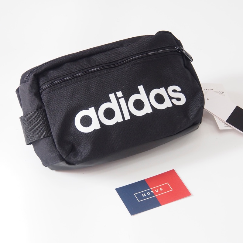 Motus | adidas LIN CORE WAISTB 腰包 黑 DT4827 | 蝦皮購物