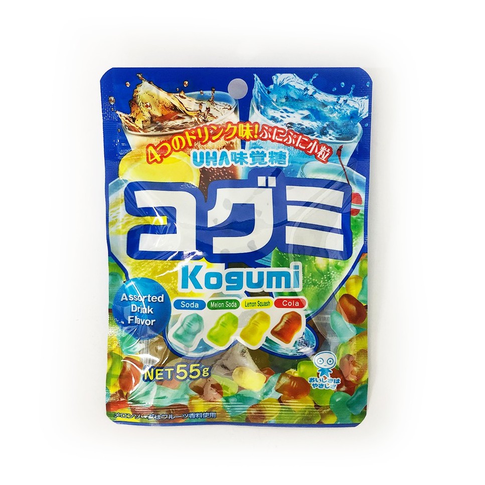 UHA味覺糖 酷Q綜合汽水軟糖 55g | 蝦皮購物