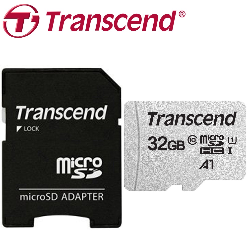 【現貨】Transcend 創見 32G 32GB microSDHC TF U1 A1 C10 300S 記憶卡 | 蝦皮購物