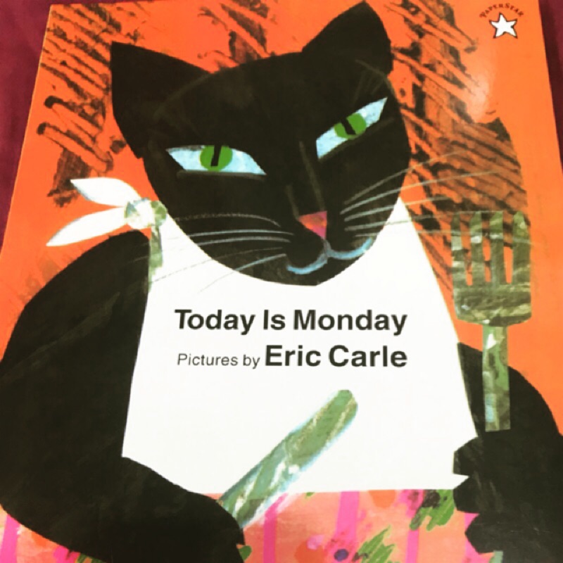 Today is Monday by Eric Carle | 蝦皮購物