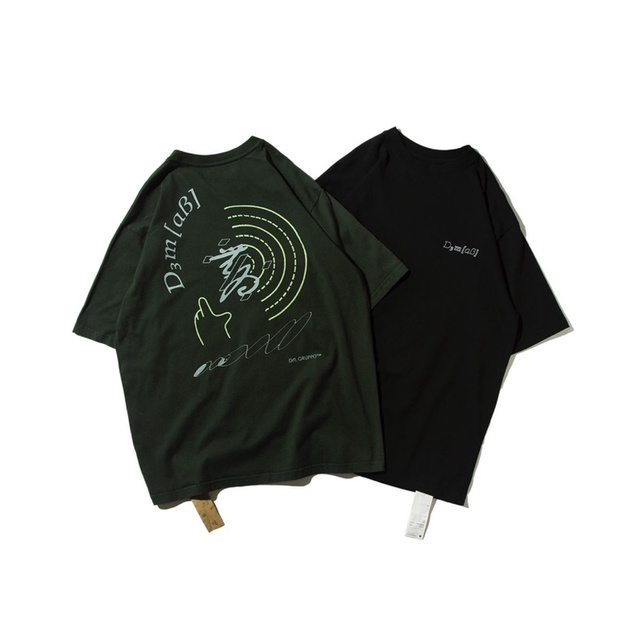 { POISON } DeMarcoLab WU-WEI TEE 無為 酵素石洗 寬鬆簡裁 獨家圖像設計 | 蝦皮購物