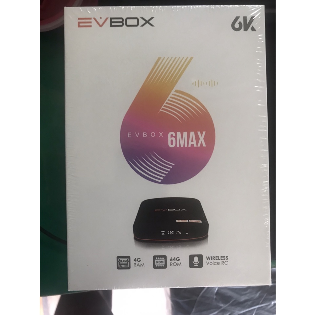 【先問在下單】台灣公司貨 EVBOX 6MAX 易播盒子 4G+64G 台灣純淨版 | 蝦皮購物
