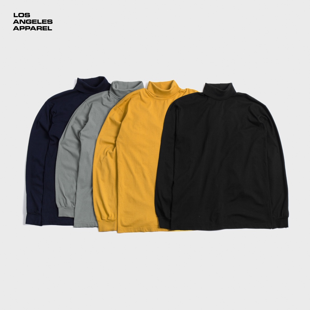 WEARCOME 】LOS ANGELES APPAREL TURTLENECK TEE LAA 美國製 高領 長袖 | 蝦皮購物