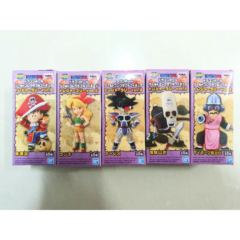 七龍珠 WCF TREASURE RALLY vol.3 寶物 達列斯 骷髏機器人 機械桃白白 藍琪 寶藏 非 hg | 蝦皮購物