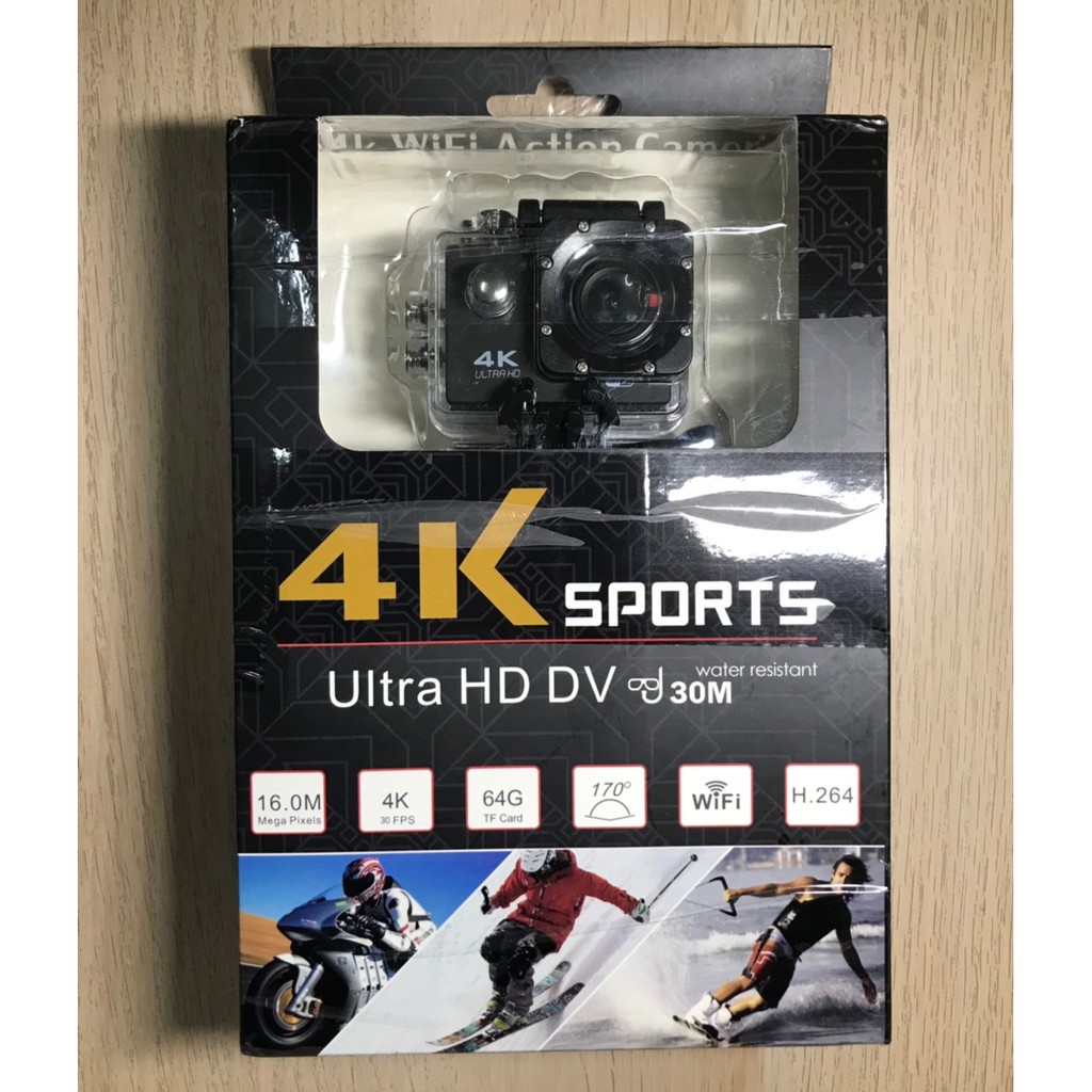 4K Sports Ultra HD DV - WiFi SPORTS CAM 運動攝影機 | 蝦皮購物