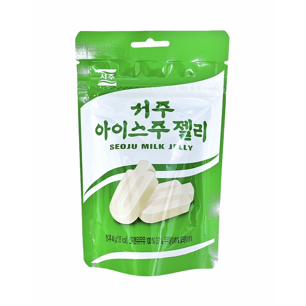SEOJU 牛奶風味冰棒造型軟糖 40g | 蝦皮購物