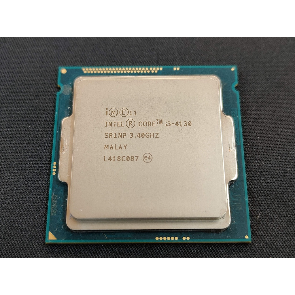 Intel Core I3 4130 3.4G L3 3MB LGA 1150 雙核心 四執行緒 四代 CPU | 蝦皮購物