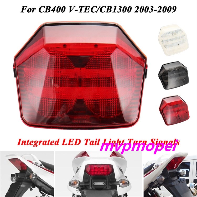 熱賣！適用本田CB400 VTEC CB1300 03-09年後尾燈總成LED | 蝦皮購物