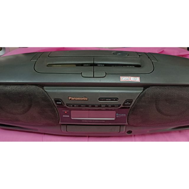 Panasonic 國際牌 手提音響 RX-DT505 眼鏡蛇 單片CD 雙卡帶匣 日本製 | 蝦皮購物