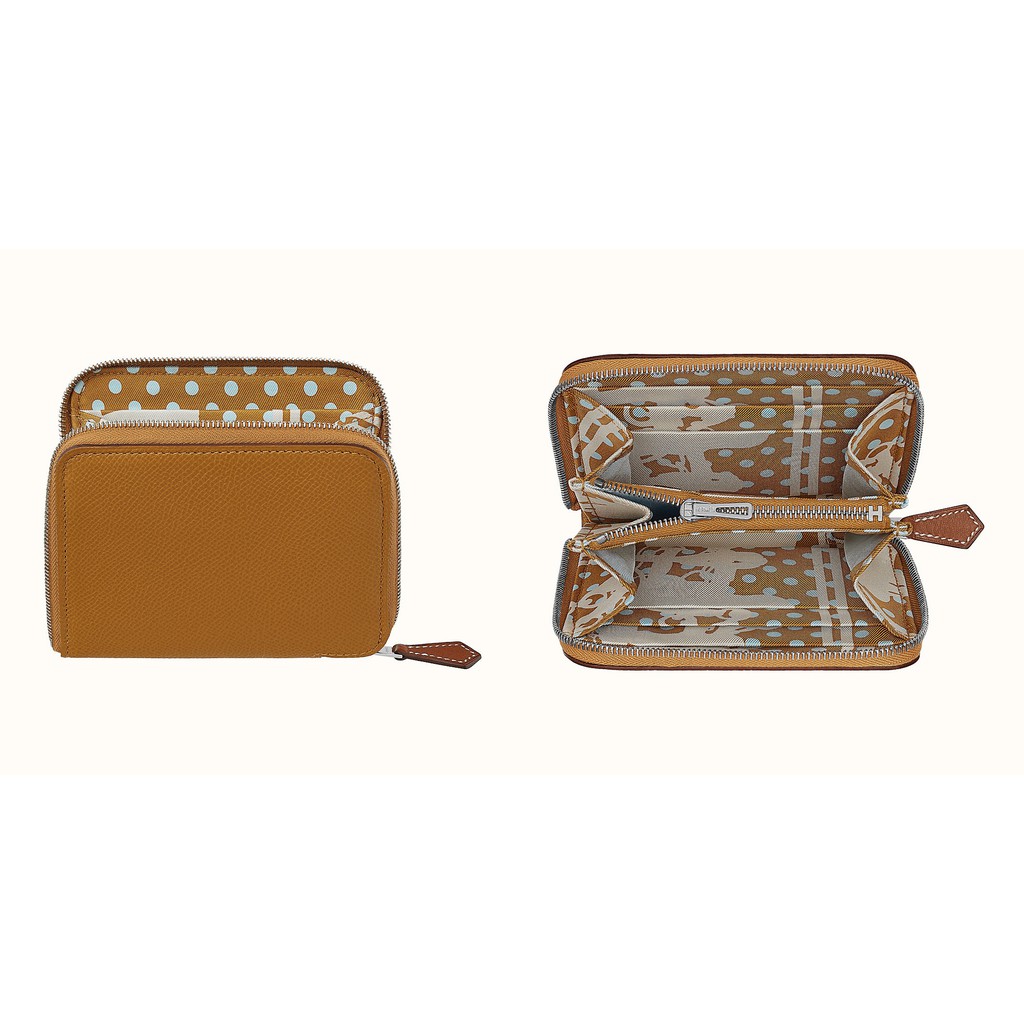 歐洲代購Hermes Portefeuille Silk'In Compact 愛馬仕絲巾拉鍊短 歐洲代購Hermes Portefeuille Silk'In Compact 愛馬仕絲巾拉鍊短