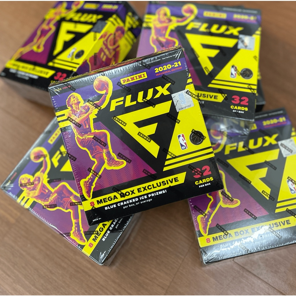 現貨多件優惠 2020-21 Panini NBA Flux Mega 全新完封盒 抽Mega獨有 藍碎冰 | 蝦皮購物