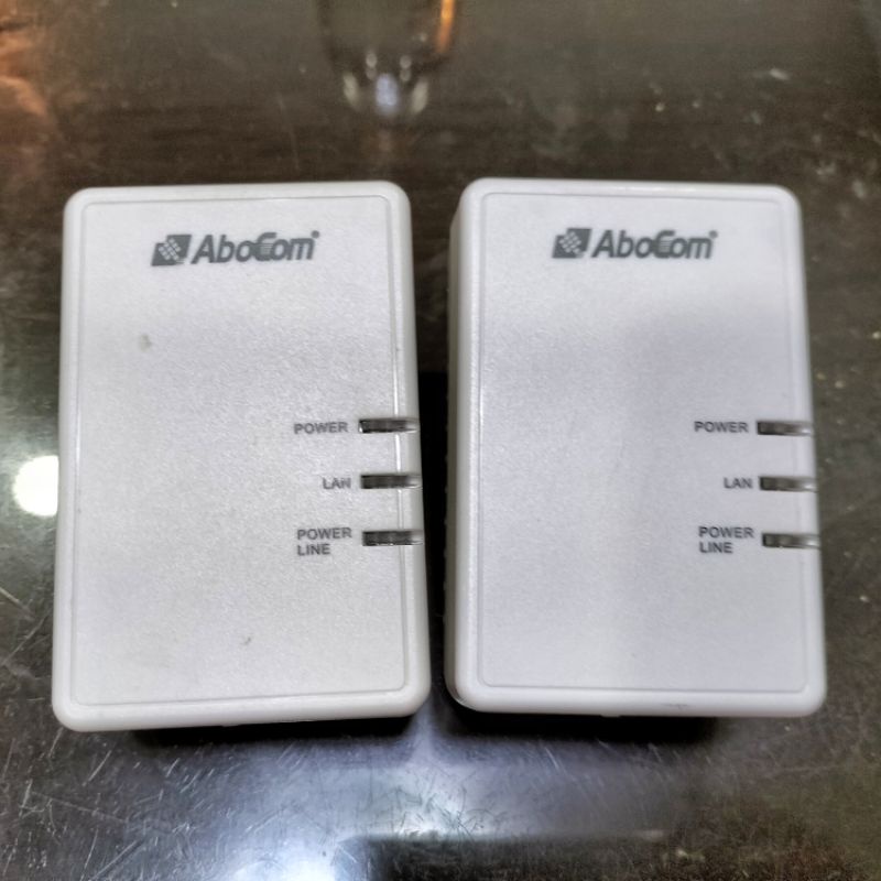 [二手良品]電力線 網路橋接器 友旺AboCom PLE05S 500Mbps 兩個一組 | 蝦皮購物