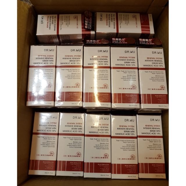 DR.WU 18%杏仁酸亮白煥膚精華2ml/10ml/30ml | 蝦皮購物