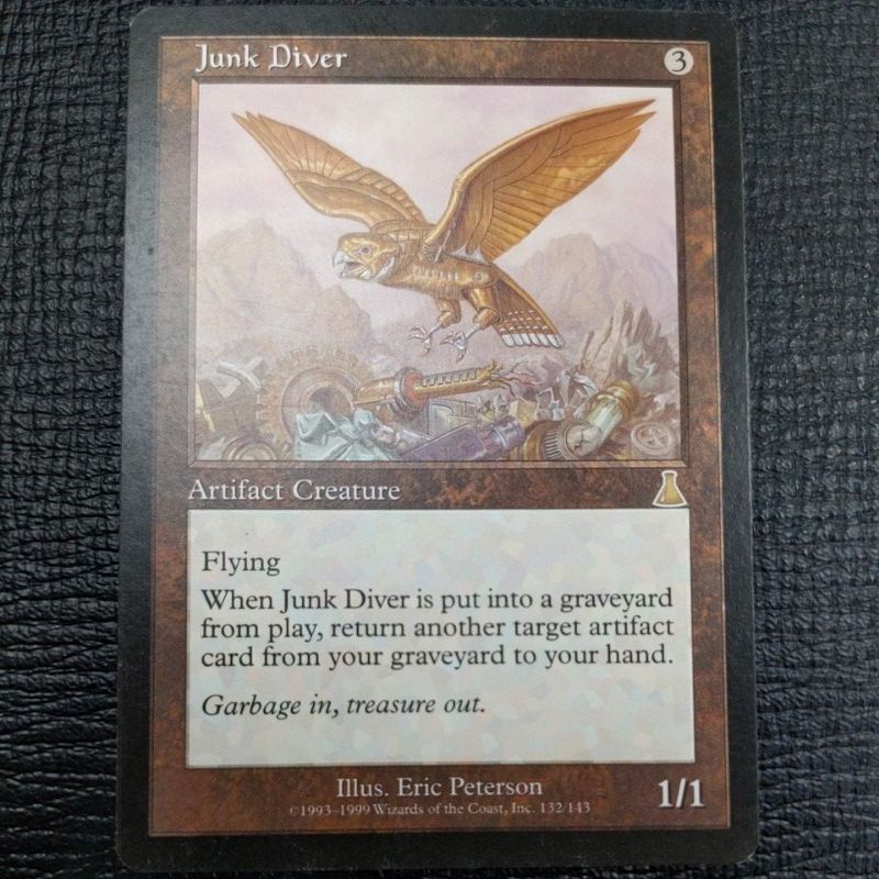 MTG單卡售UDS天命之戰 Junk Diver 垃圾掠集獸【英文sp~NM | 蝦皮購物