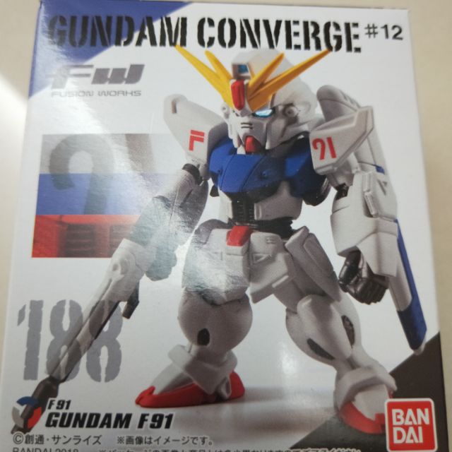 Fw Gundam converge #12 #188 鋼彈F91 | 蝦皮購物