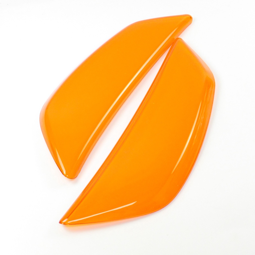 EPIC | 橘色 前方向貼片 前方向燈 前轉向 前方向 貼片 燈罩改色 附背膠 適用 FORCE2.0 FORCE二 | 蝦皮購物