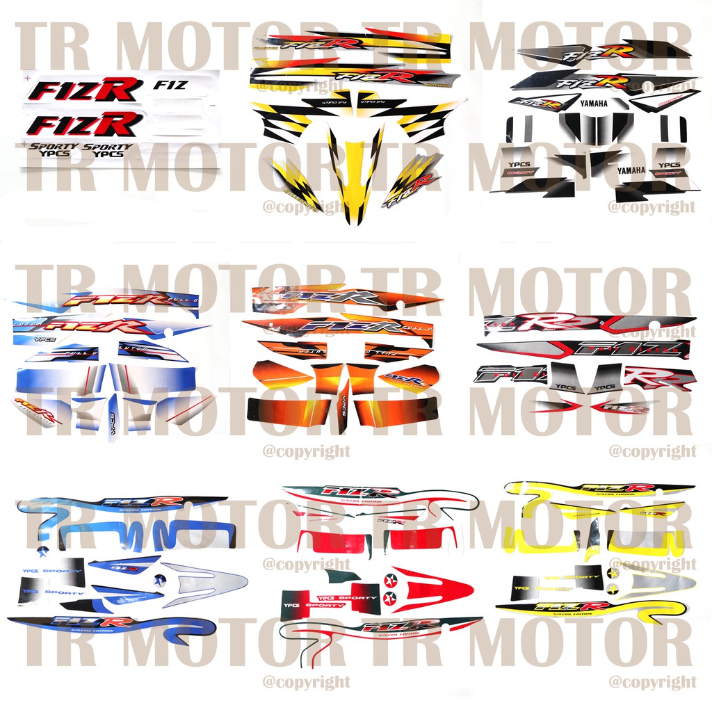 F1zr Fizr Malboro Caltex 全離合器千禧標準摩托車車身剝離標準原裝 | 蝦皮購物