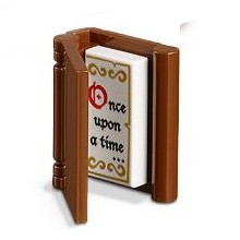 LEGO 6167879 6174229 6157985 紅棕色 書 童話書 故事書 | 蝦皮購物